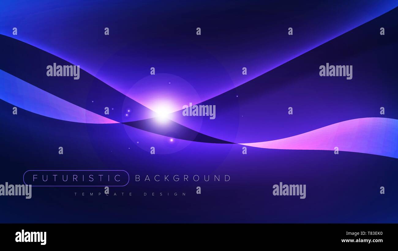 Futuristic Art Template Background in Vector Stock Vector Image & Art ...