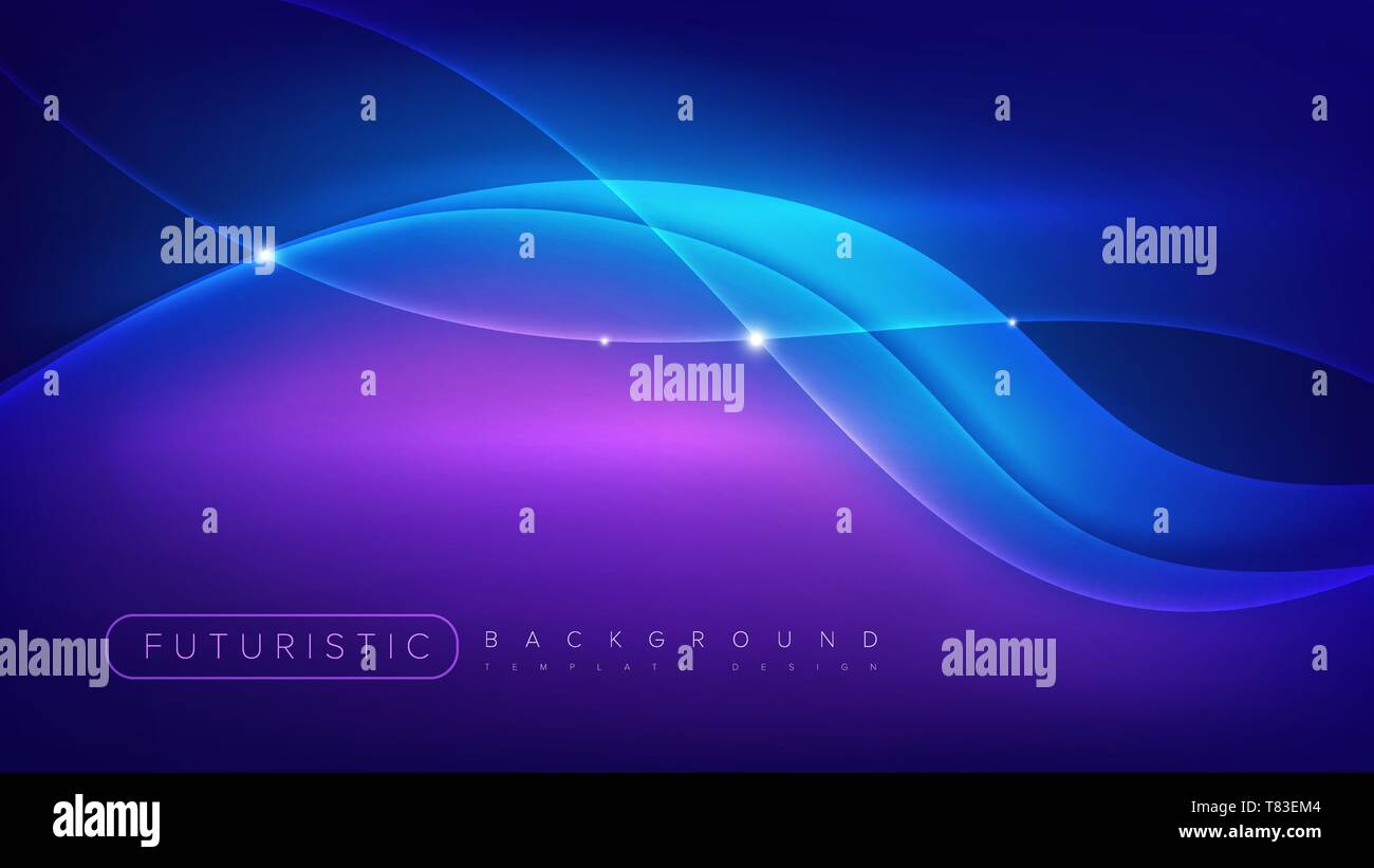 Futuristic Art Template Background in Vector Stock Vector Image & Art ...