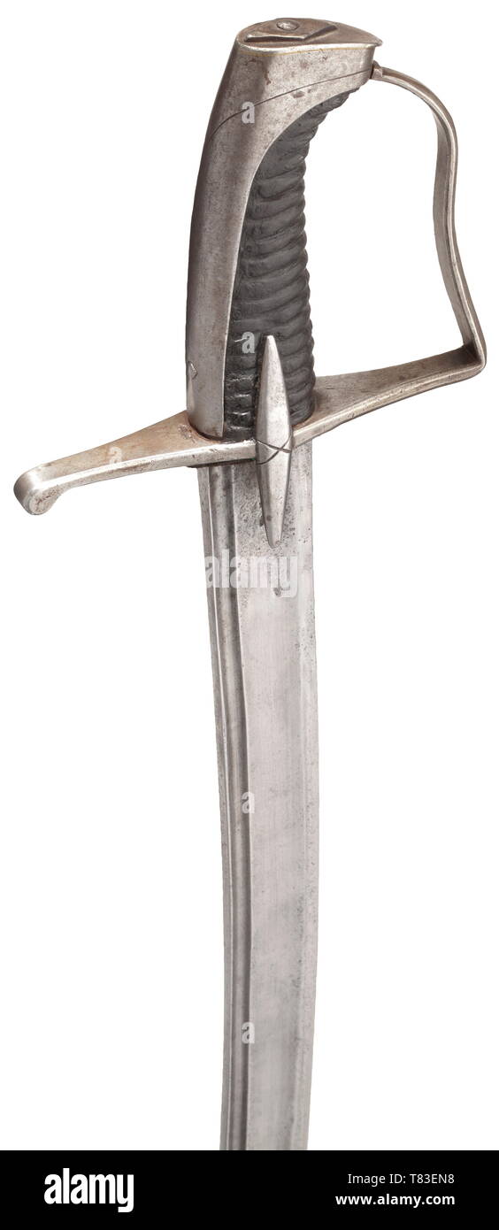A sabre M 1742 for enlisted men of the hussars, as worn after 1770 ...