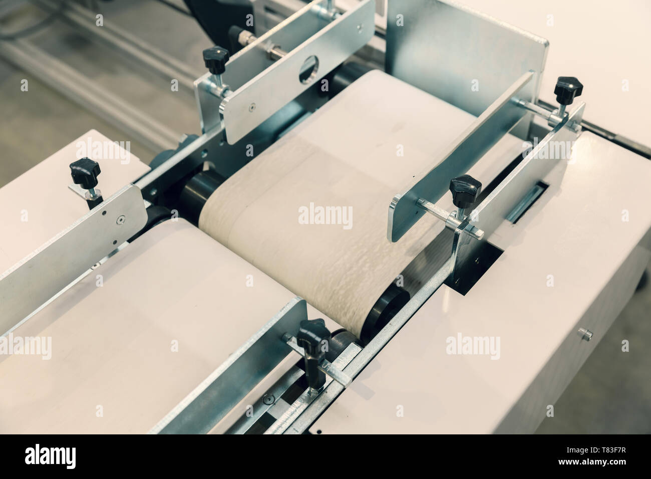 industrial conveyor belt, close up Stock Photo - Alamy
