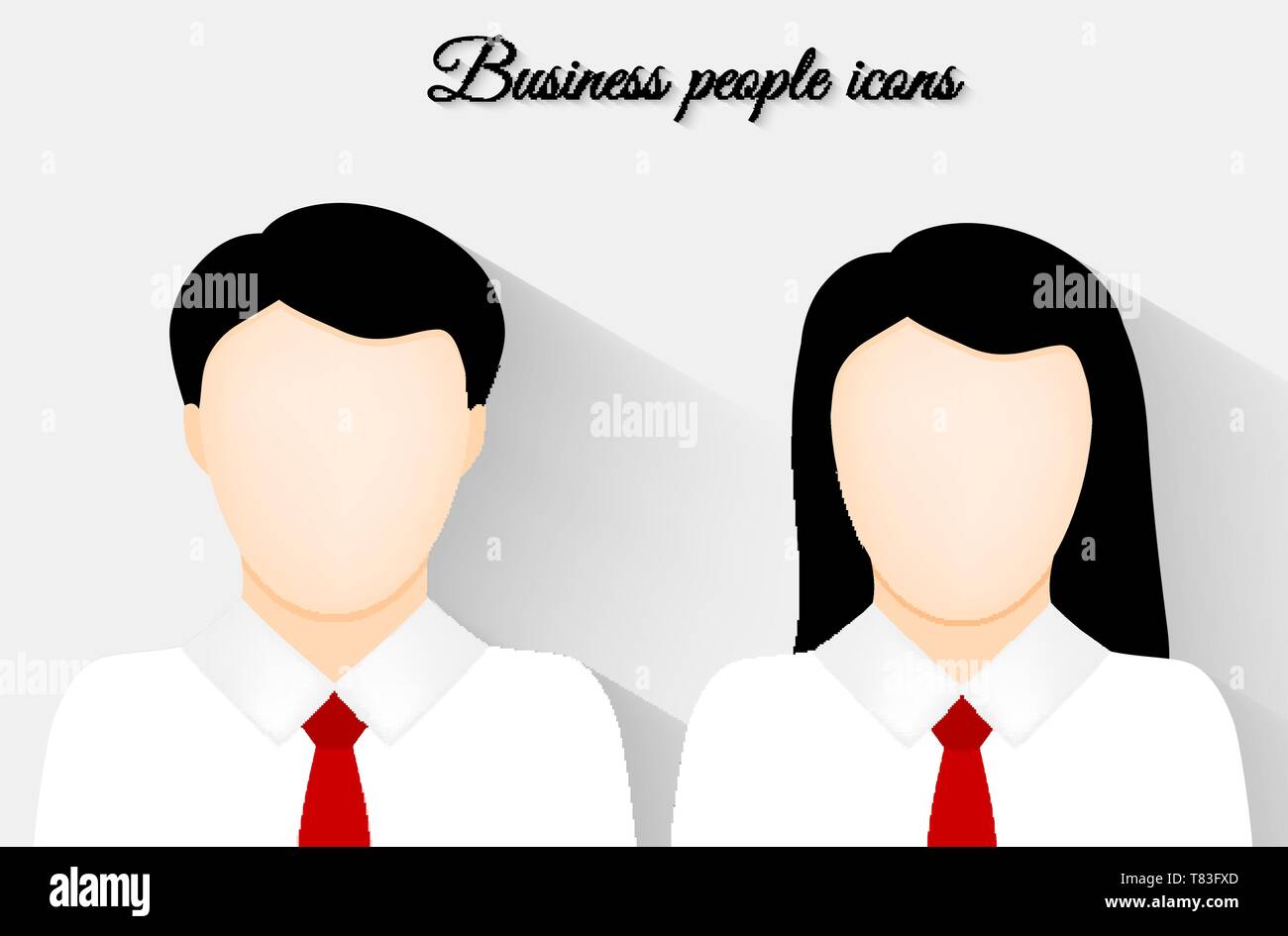 People icons vector hi-res stock photography and images - Alamy