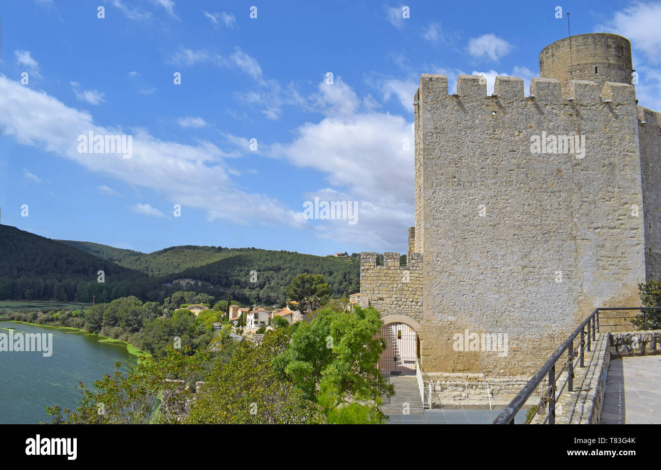 Castle of Castellet in the province of Barcelona Stock Photo - Alamy
