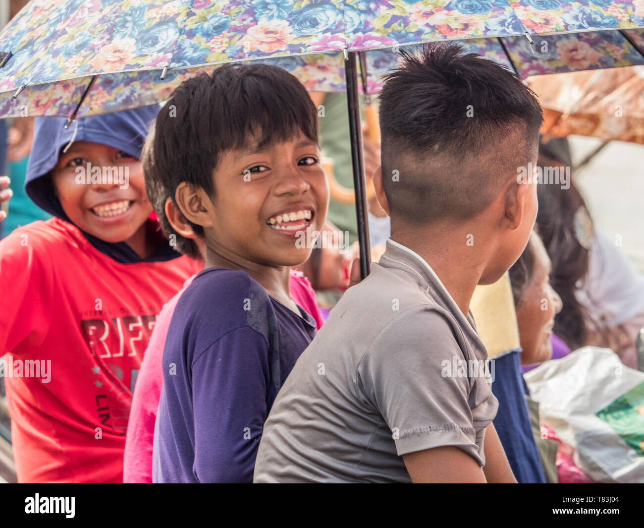 Tabatinga, Brazil - Sep 22, 2018: Girl from the Ticuna tribe on the ...