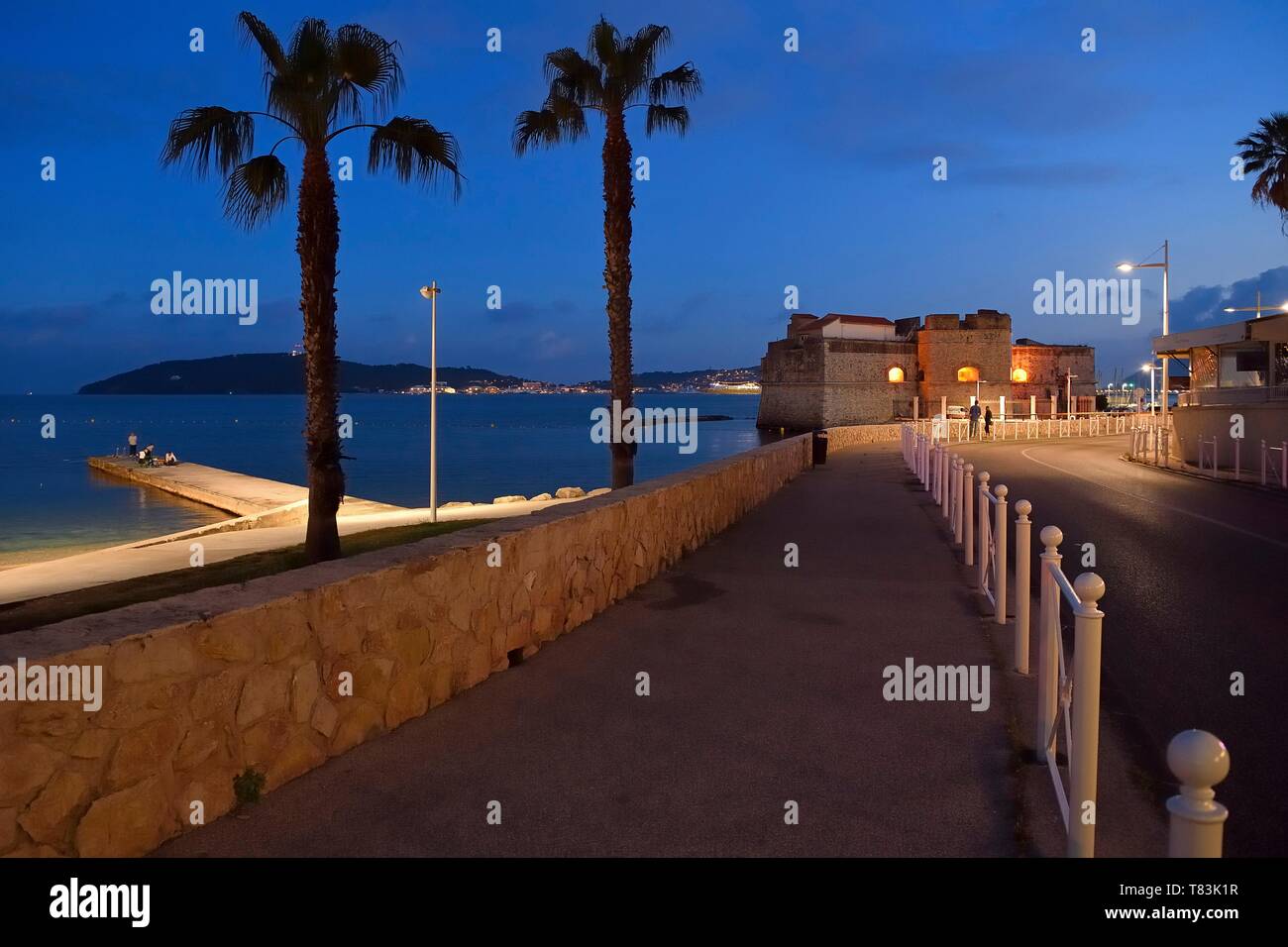 France, Var, Toulon, corniche, the Fort Saint Louis in the Mourillon ...