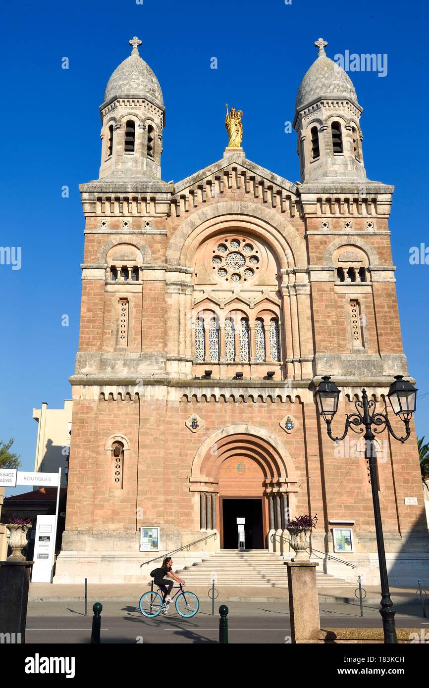 France, Var, Saint Raphael, Our Lady of Victory Basilica of neo ...