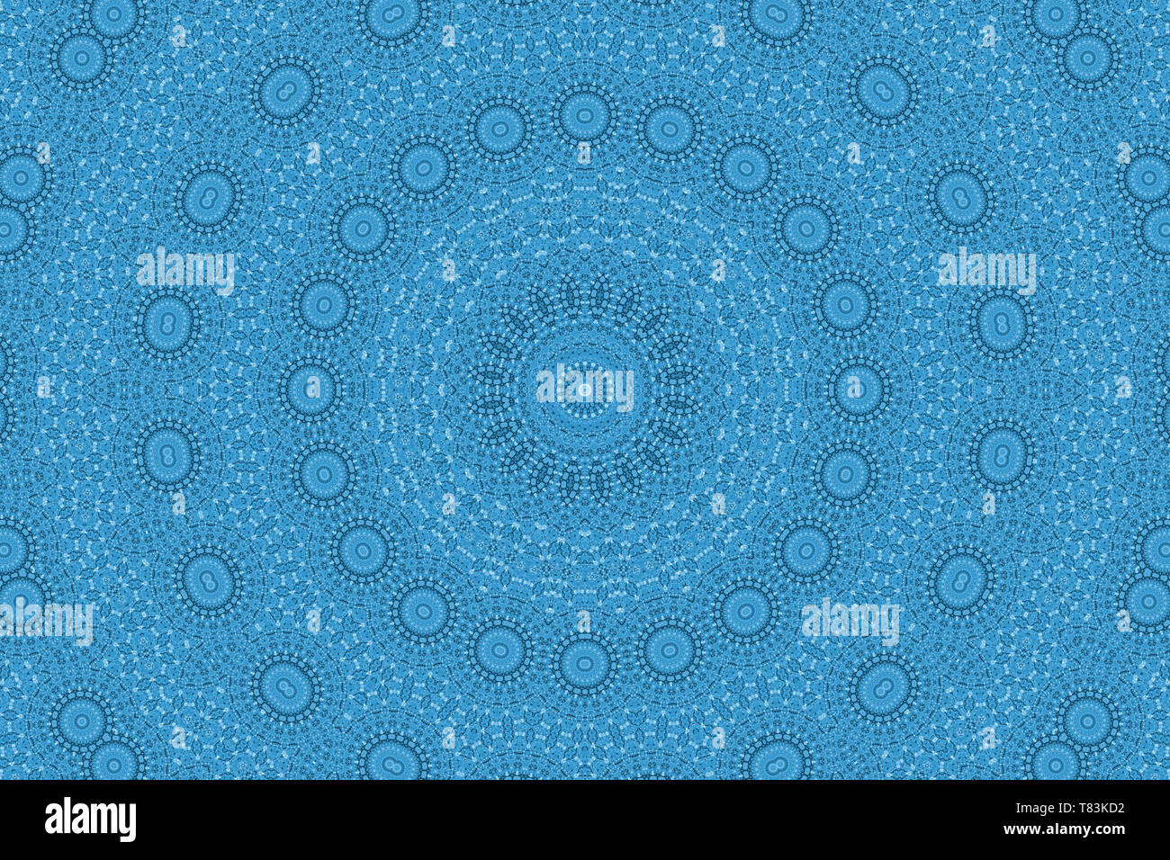Blue background with abstract pattern Stock Photo - Alamy