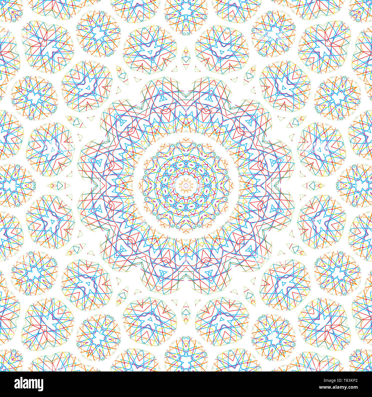 White background with abstract color pattern Stock Photo - Alamy