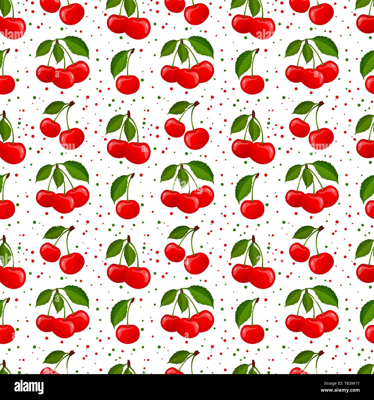 Cherry vector hi-res stock photography and images - Alamy