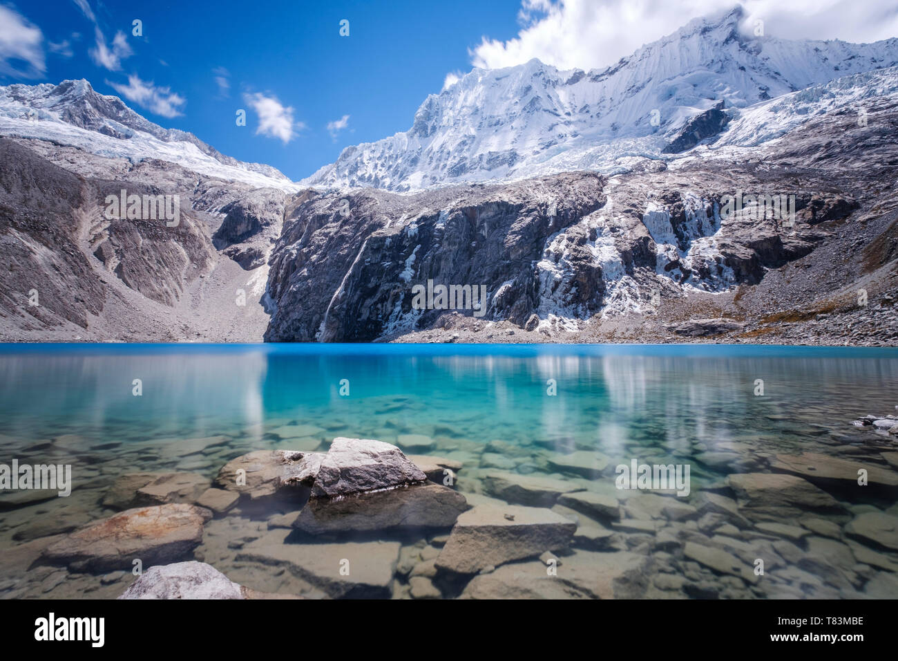 Laguna 69 in cordillera blanca hi-res stock photography and images - Alamy
