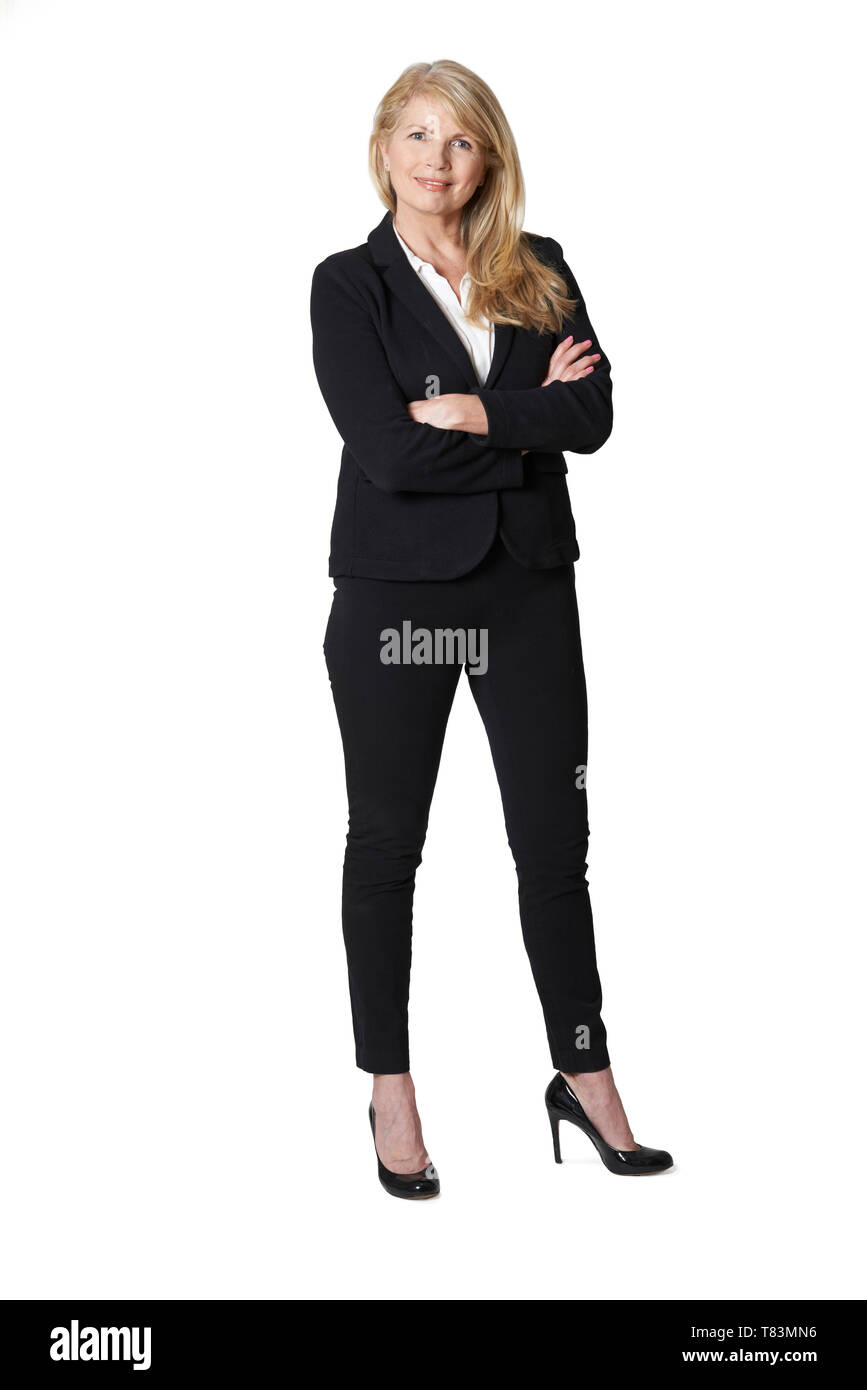 Mature female authority Cut Out Stock Images & Pictures - Alamy