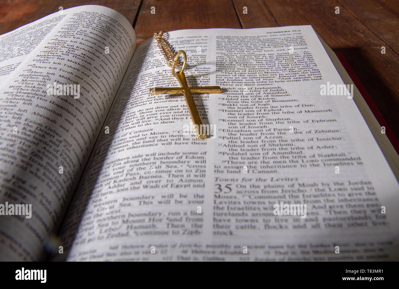 Holy bible cover hi-res stock photography and images - Alamy