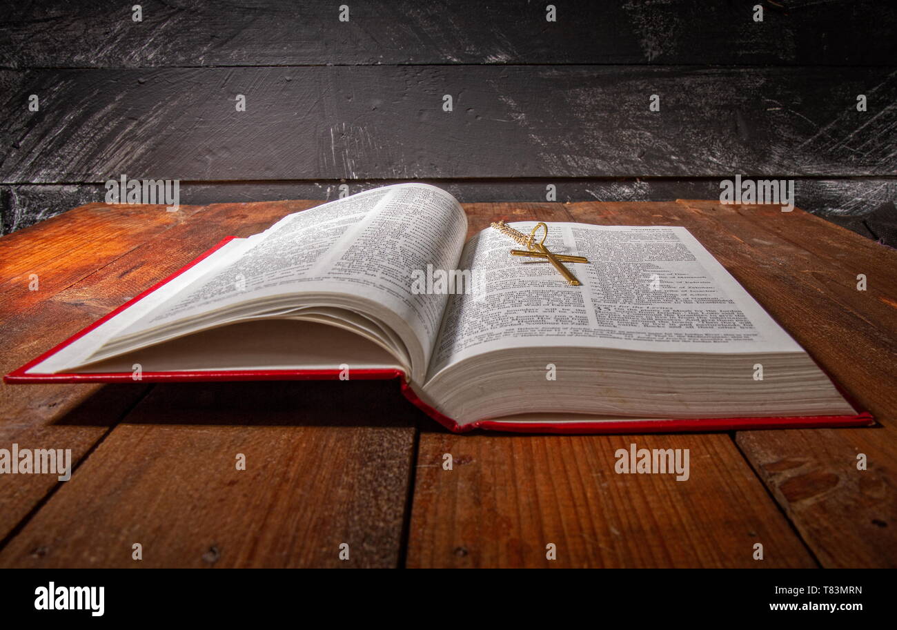 The Holy Bible Stock Photo - Alamy