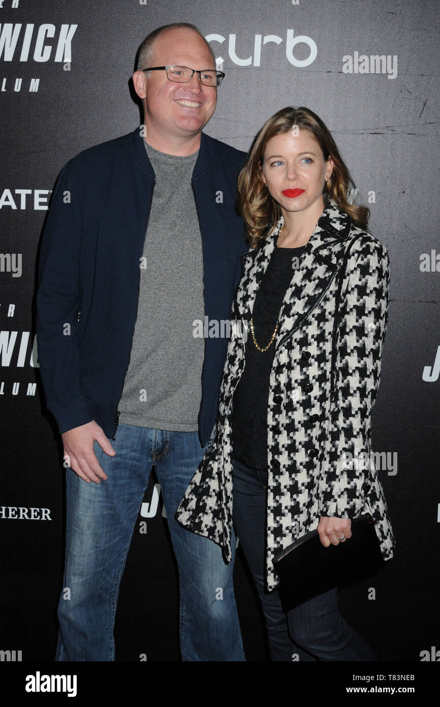 May 9, 2019 - Brooklyn, New York, U.S. - Derek Kolstad and guest at the ...