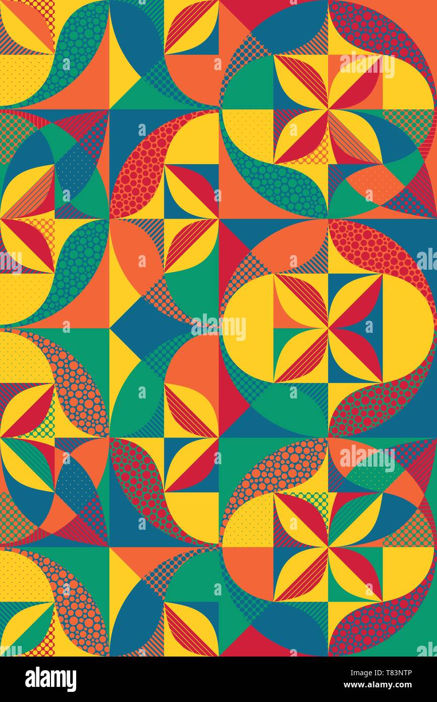 Seamless geometric background. Vector illustration. Can be used for ...