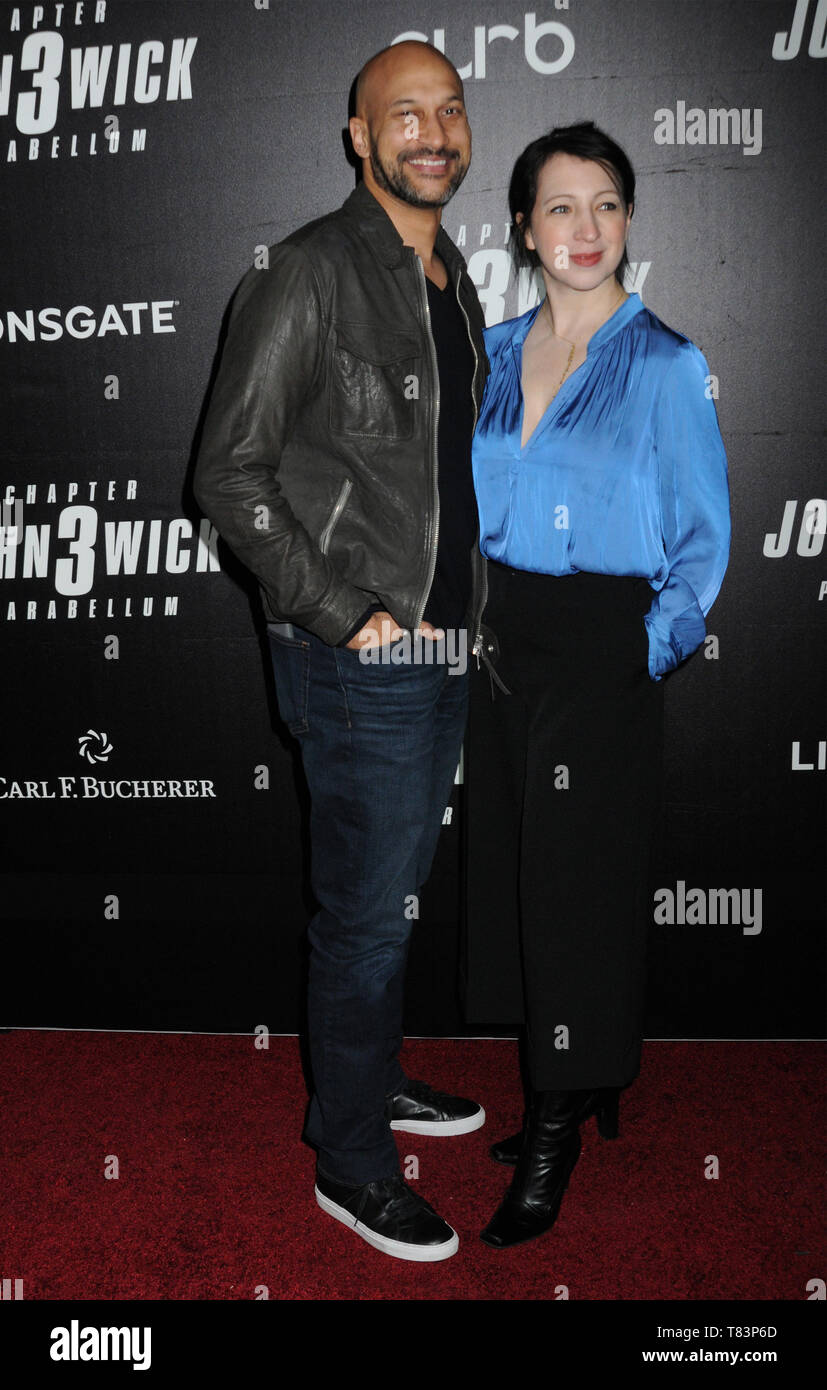 May 9, 2019 - Brooklyn, New York, U.S. - Keegan-Michael Key and Elisa ...