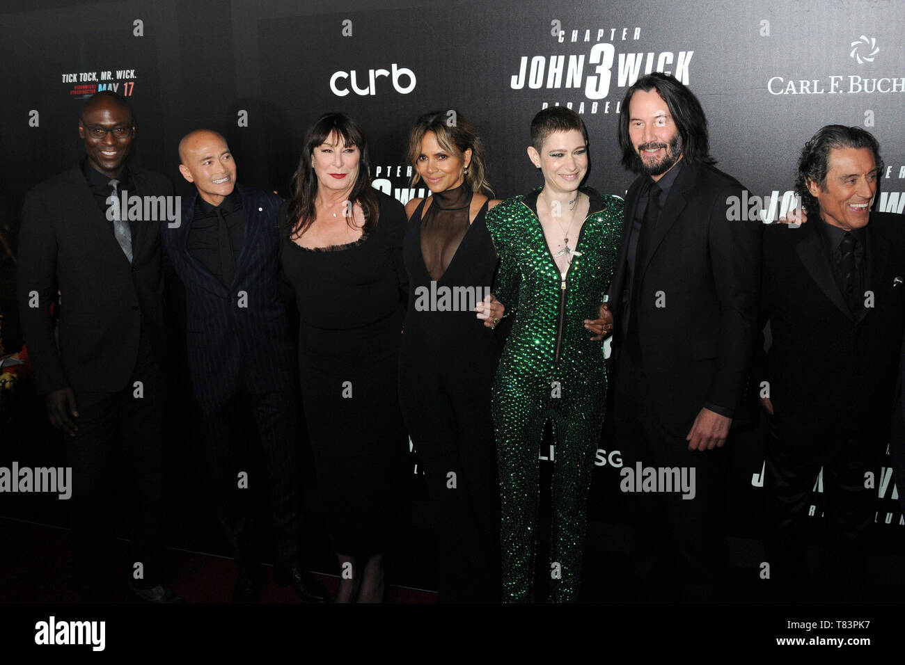 May 9, 2019 - Brooklyn, New York, U.S. - Angelica Huston, Keanu Reeves ...