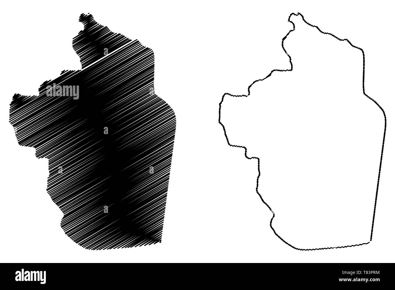 Riyadh Region (Regions of Saudi Arabia, Kingdom of Saudi Arabia, KSA) map vector illustration ...