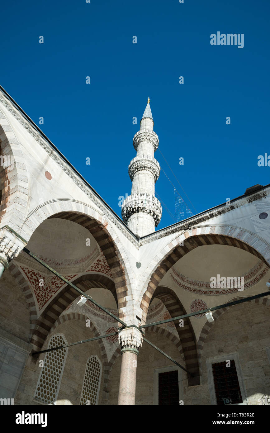 Sultan Ahmed Mosque (Sultan Ahmed Camii, Blue Mosque) Istanbul, Marmara Region, Turkey, Europe ...