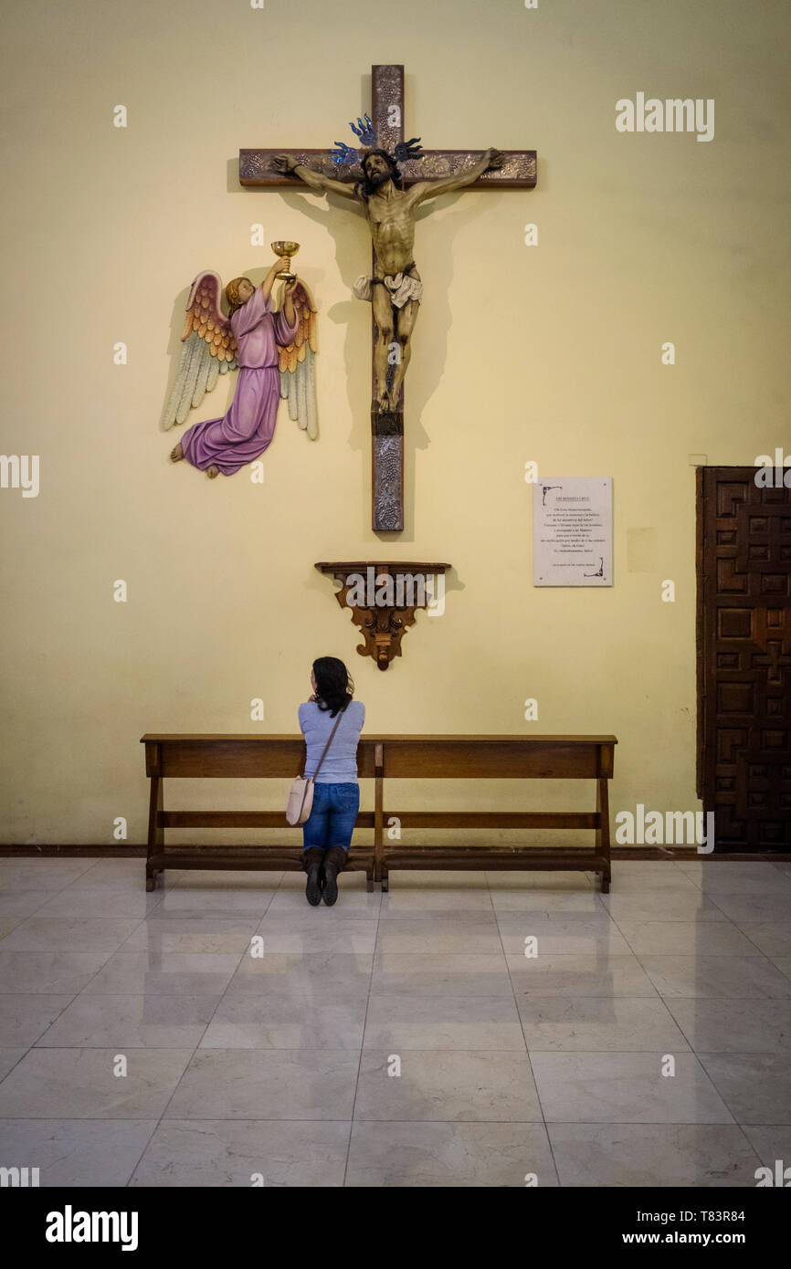 Woman crucified hi-res stock photography and images - Alamy