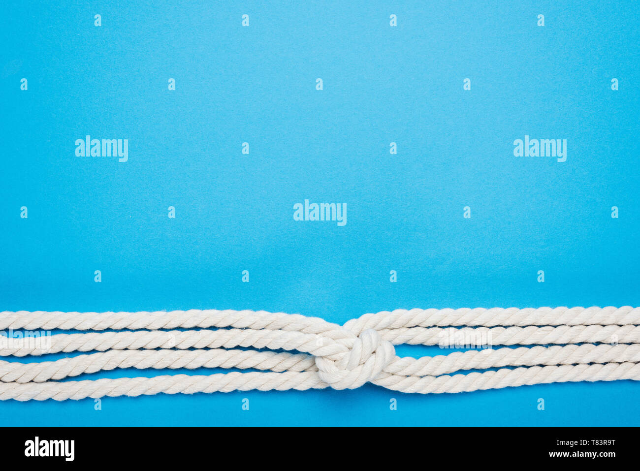 White sailor knot hi-res stock photography and images - Alamy