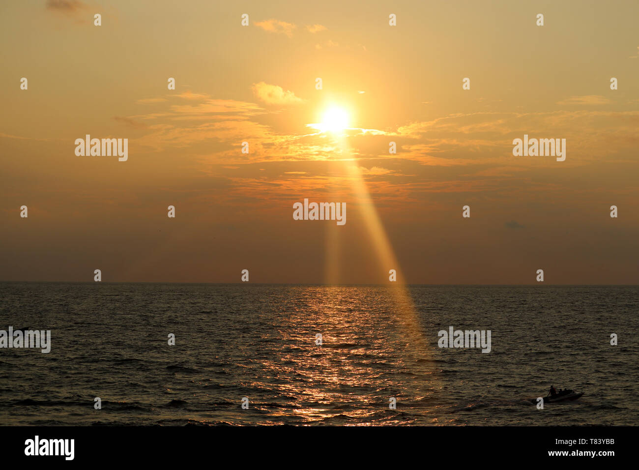 Sunset Point Landscape View Stock Photo - Alamy