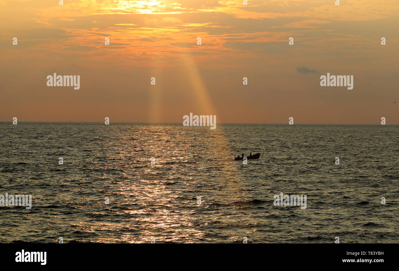 Sunset Point Landscape View Stock Photo - Alamy