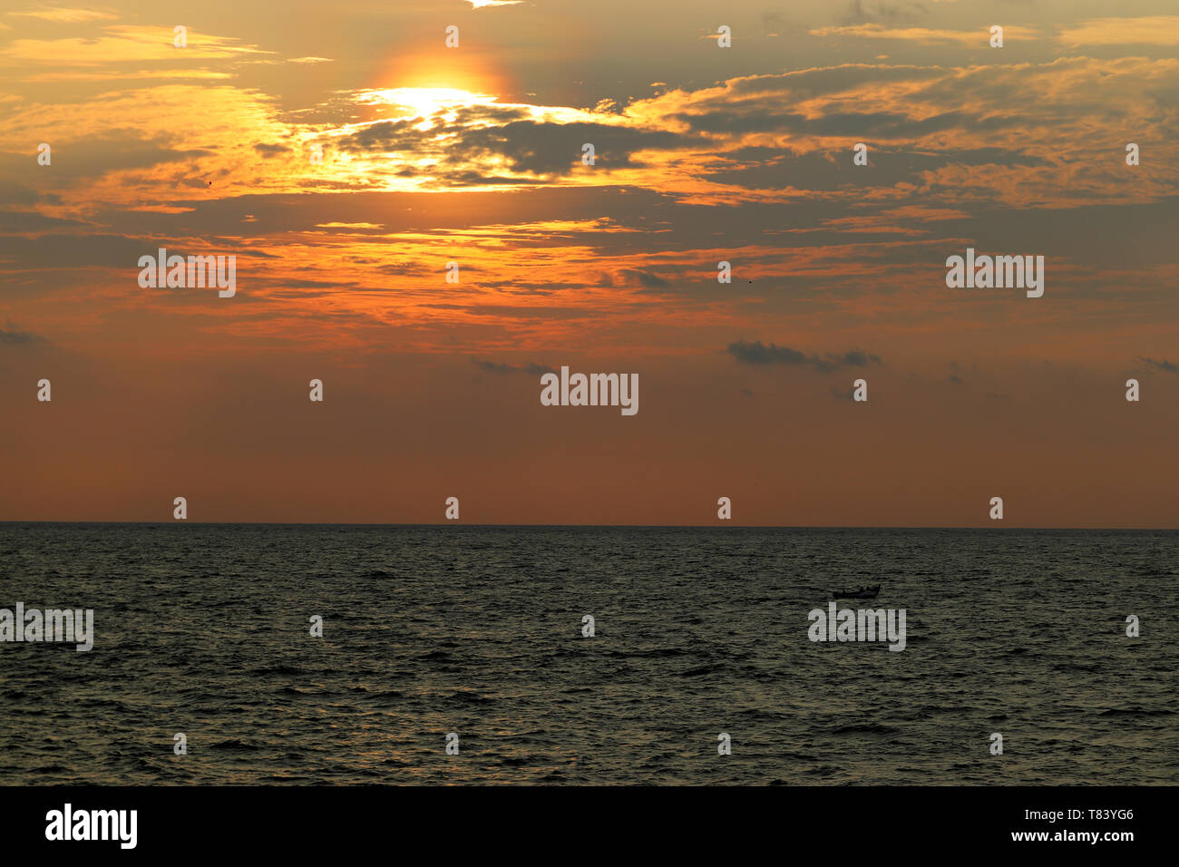 Sunset Point Landscape View Stock Photo - Alamy