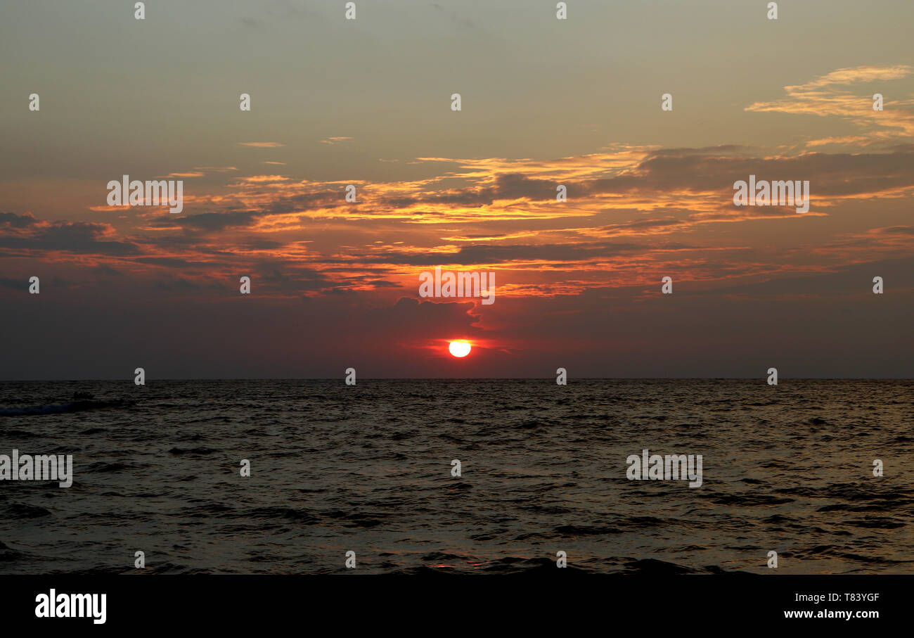 Sunset Point Landscape View Stock Photo - Alamy