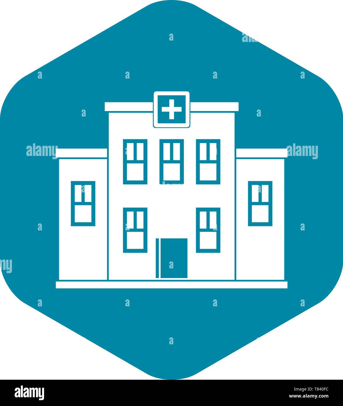 City hospital building icon, simple style Stock Vector Image & Art - Alamy