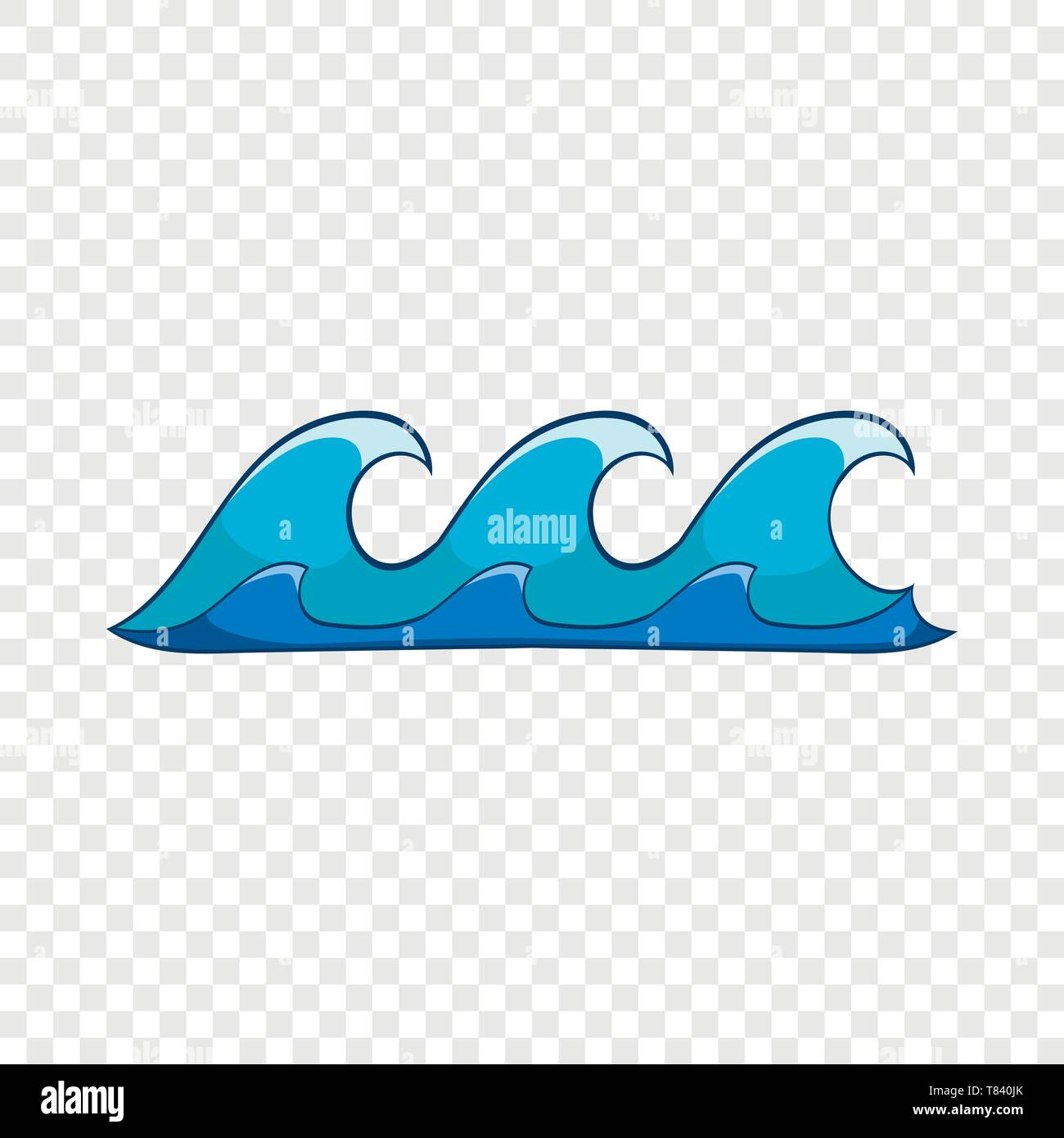 Small waves icon, cartoon style Stock Vector Image & Art - Alamy