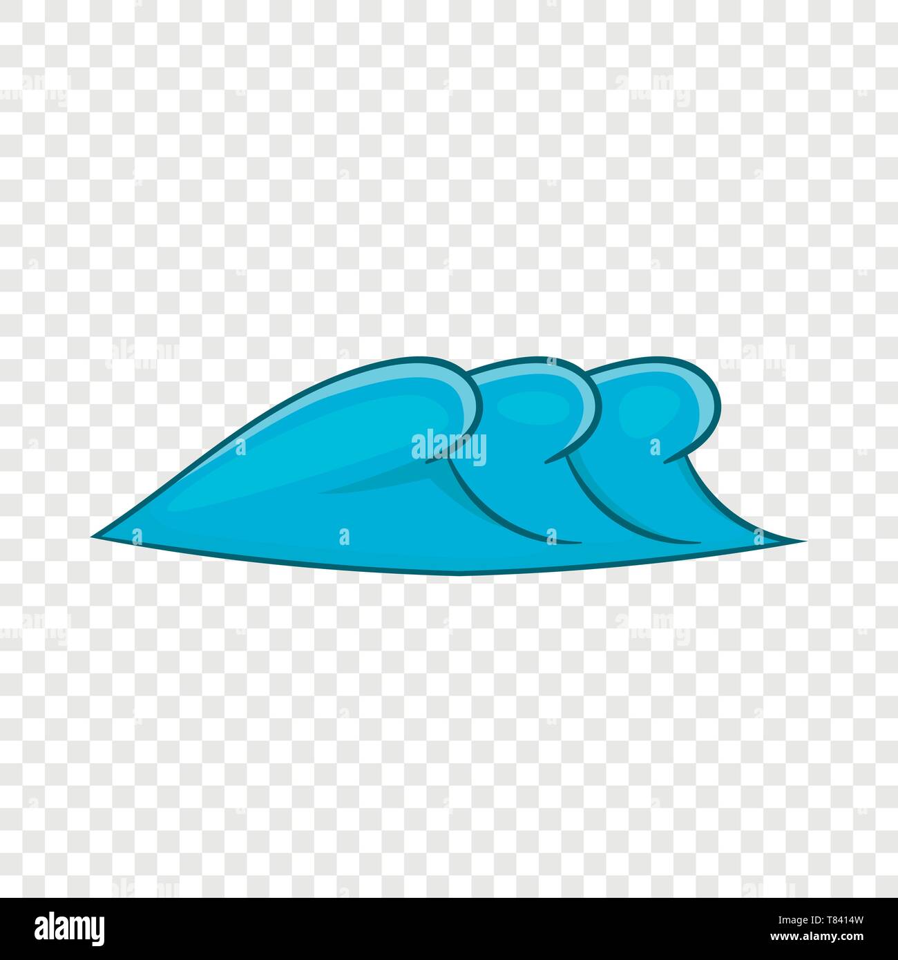 Three waves icon, cartoon style Stock Vector Image & Art - Alamy
