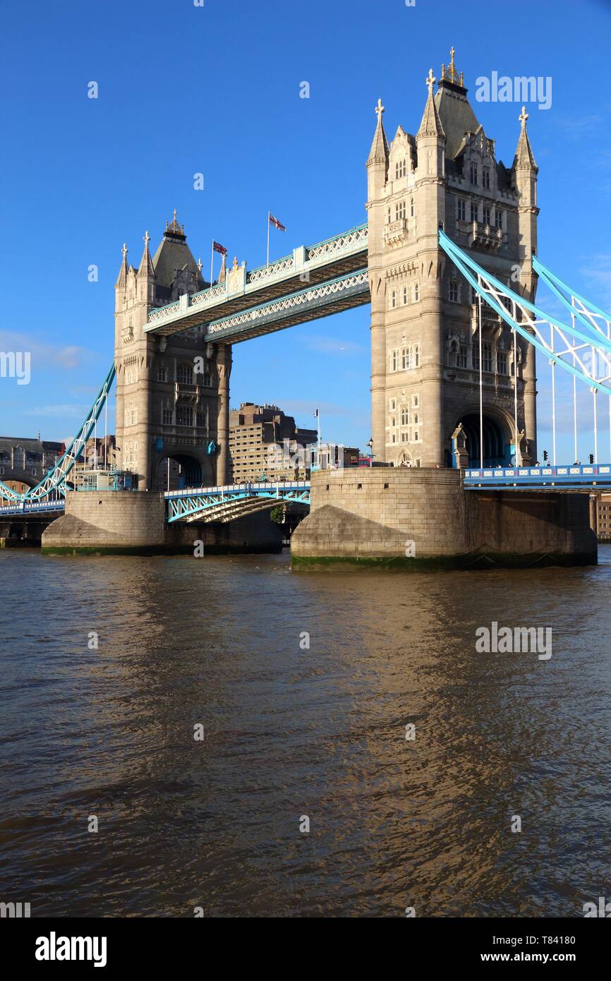 Tower Bridge - landmark in London, United Kingdom Stock Photo - Alamy