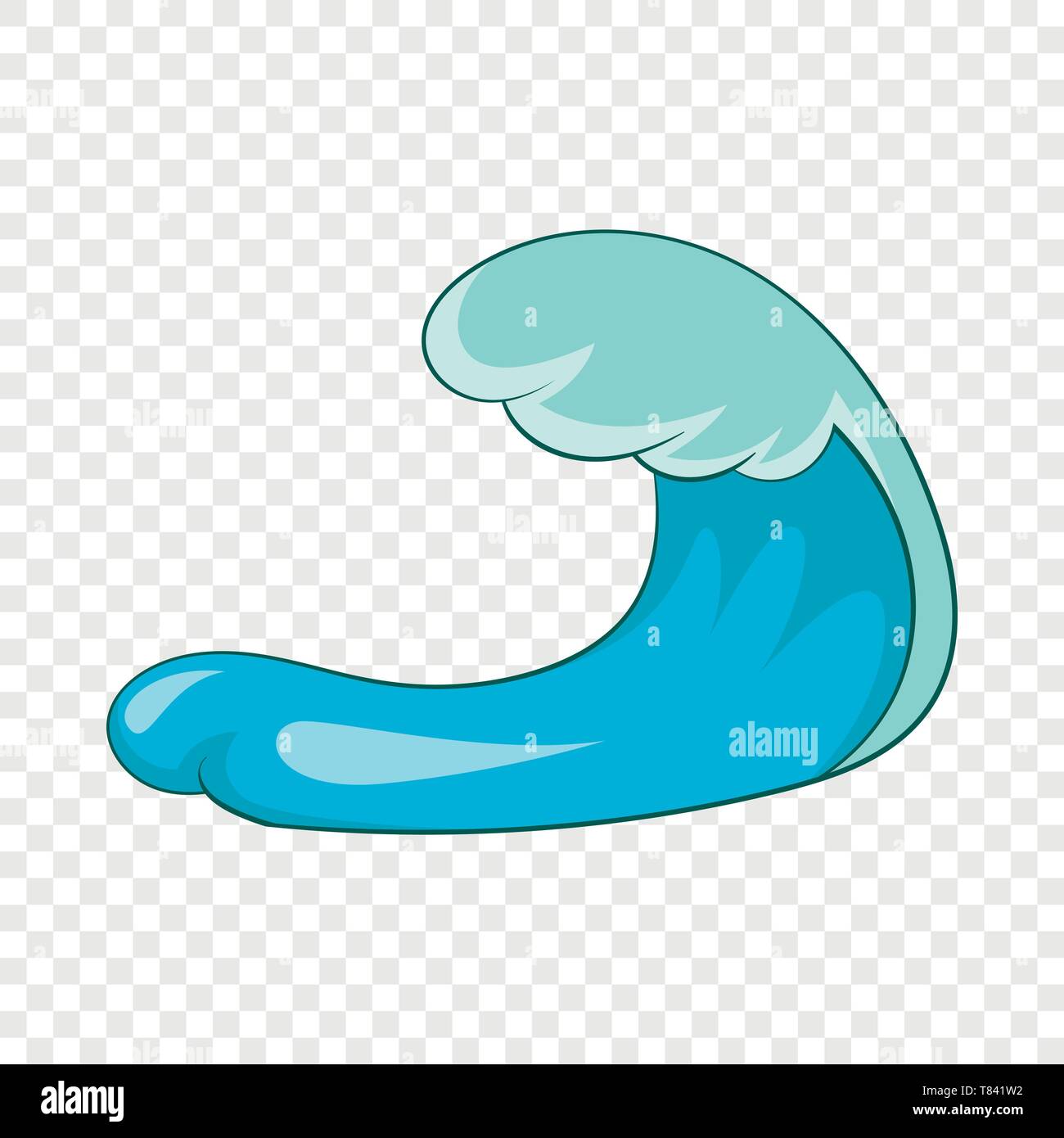 High wave icon, cartoon style Stock Vector Image & Art - Alamy