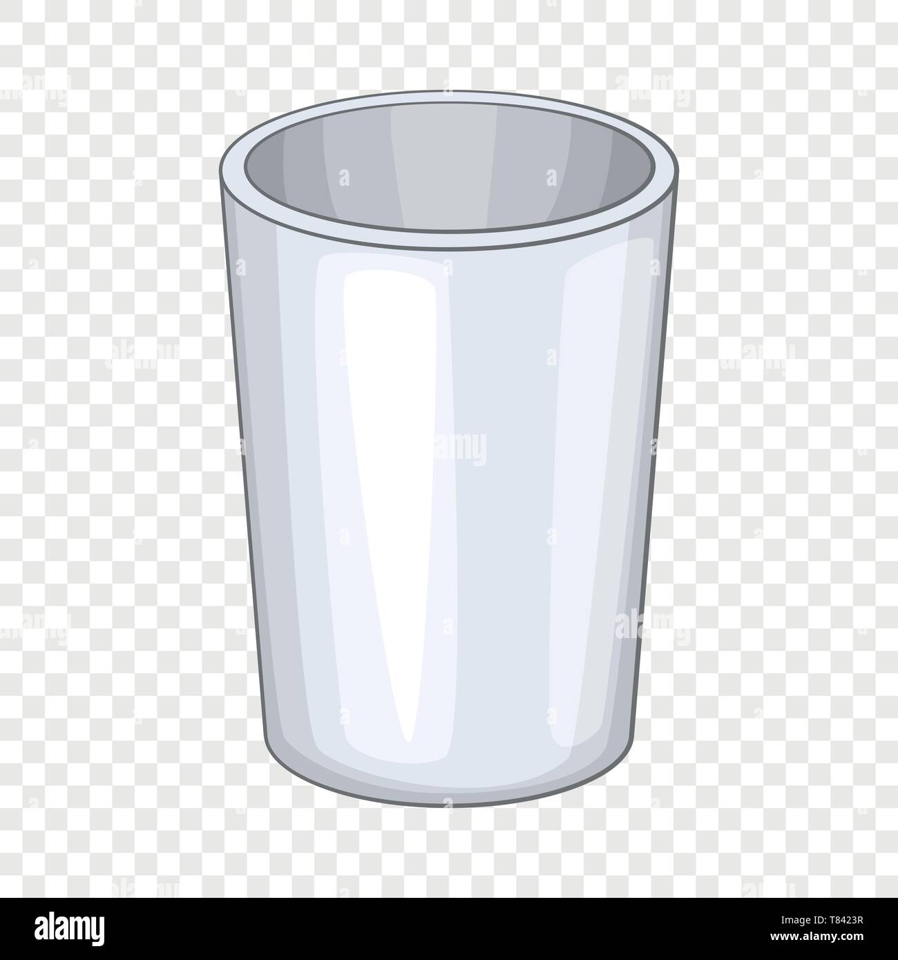 Glass icon, cartoon style Stock Vector Image & Art - Alamy