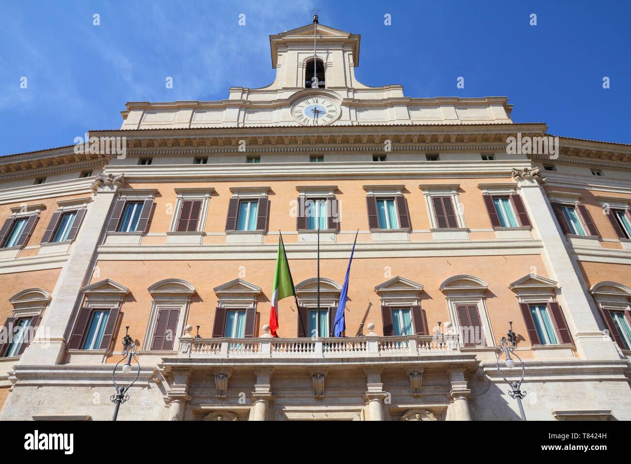 Montecitorio palace hi-res stock photography and images - Alamy