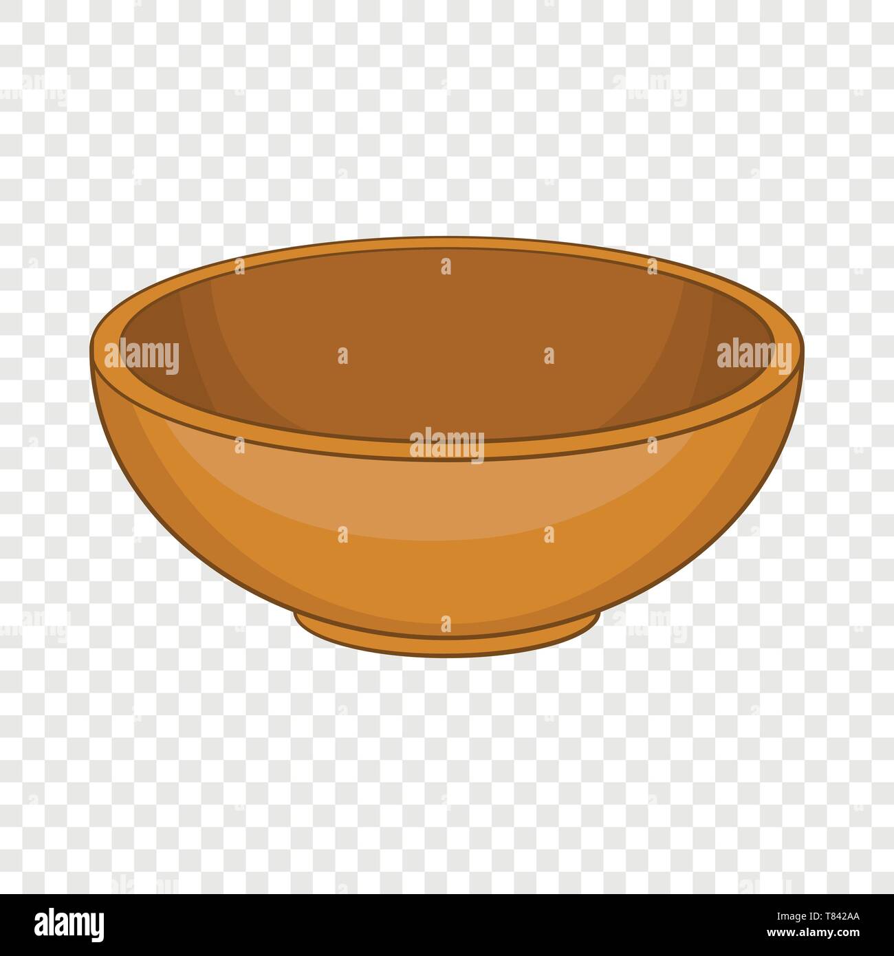 Big bowl icon, cartoon style Stock Vector Image & Art - Alamy