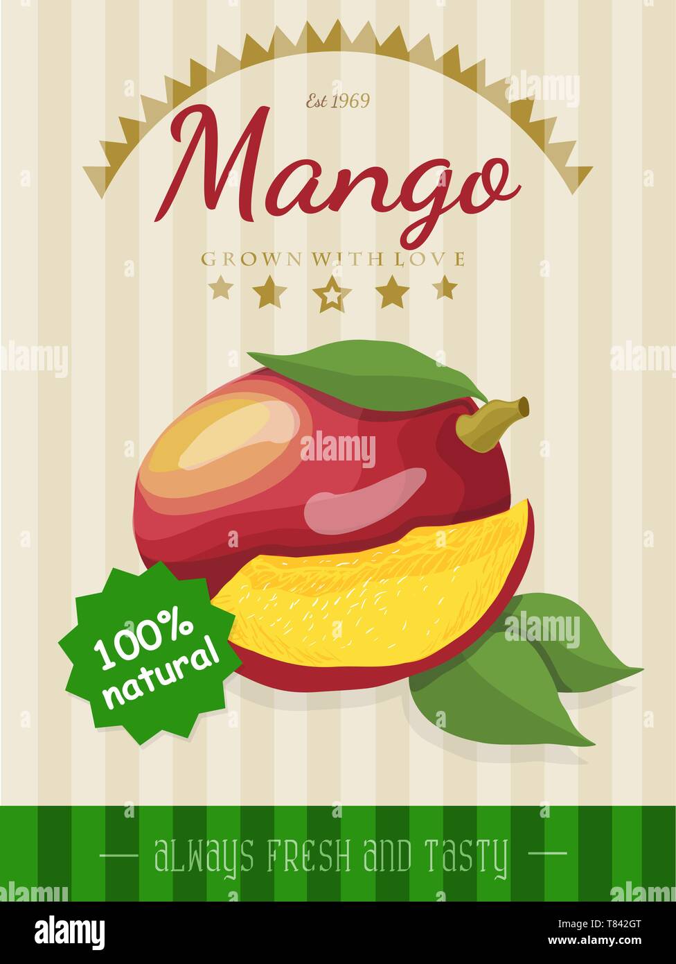 Genuine mango Stock Vector Images - Alamy