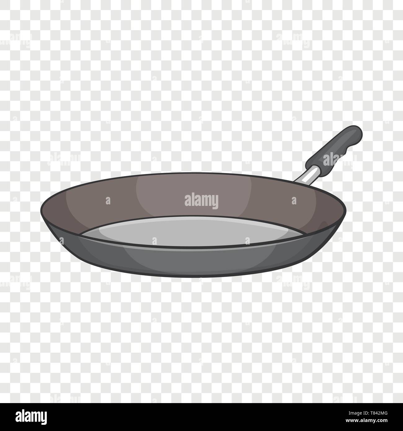 Frying pan icon, cartoon style Stock Vector Image & Art - Alamy