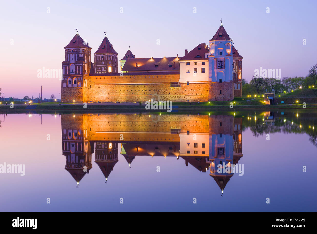 Mir belarus picturesque view hi-res stock photography and images - Alamy