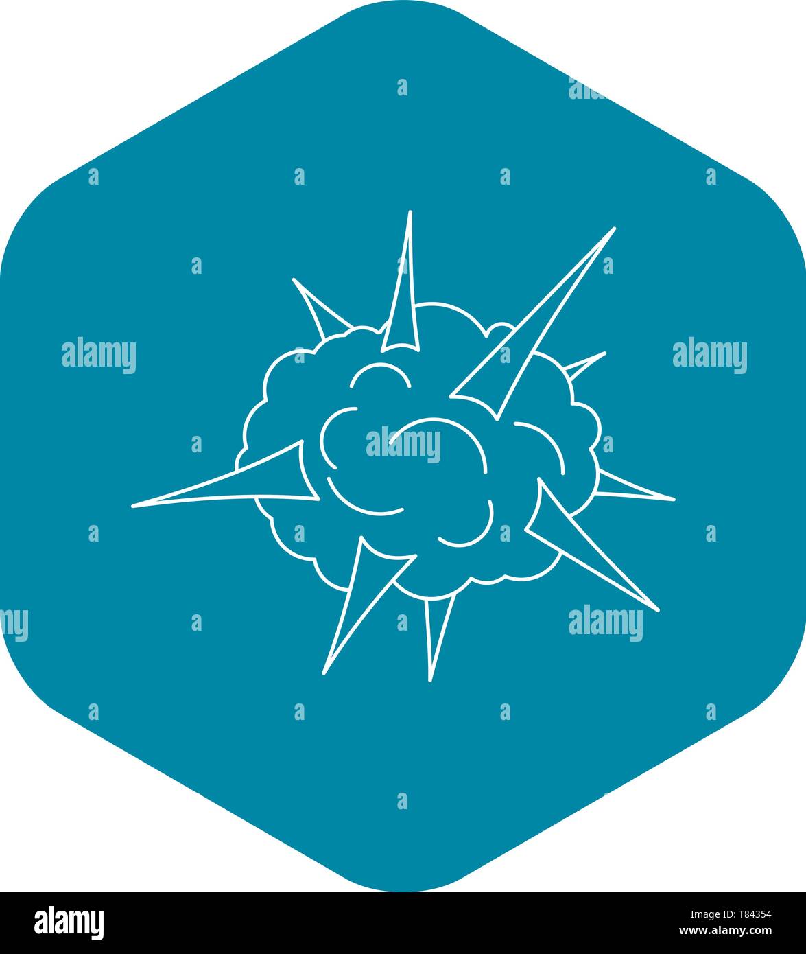 Spica icon, outline style Stock Vector Image & Art - Alamy