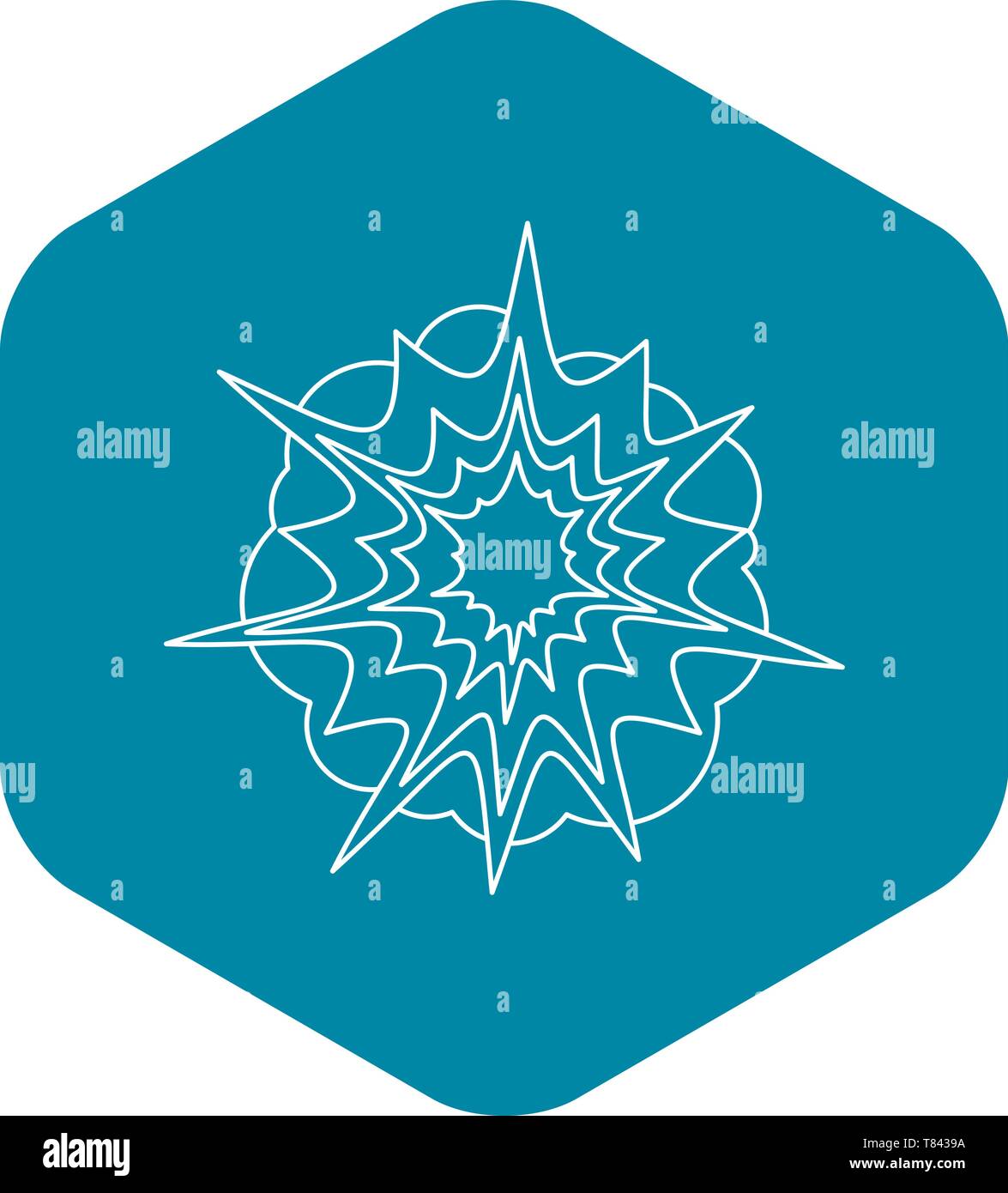 Spica icon, outline style Stock Vector Image & Art - Alamy