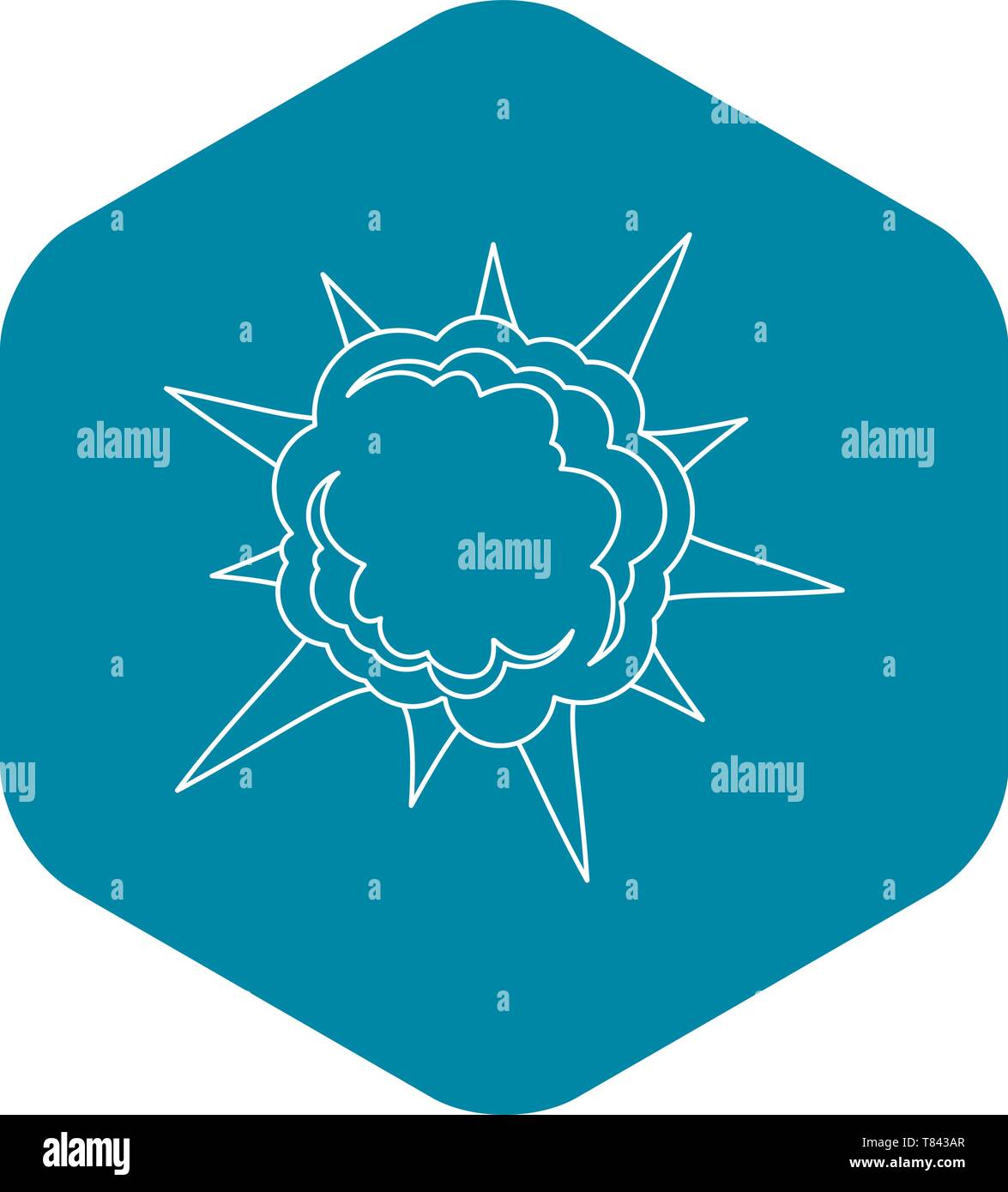 Spica icon, outline style Stock Vector Image & Art - Alamy