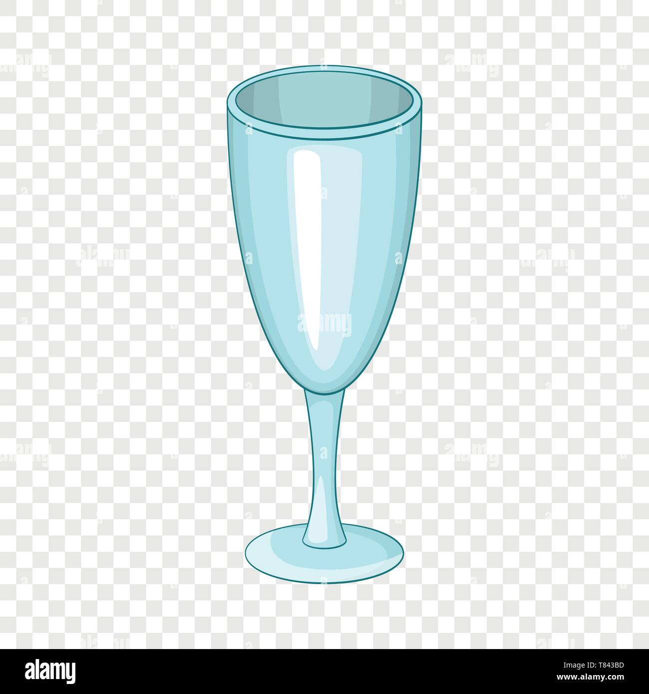 Wine glass icon, cartoon style Stock Vector Image & Art - Alamy