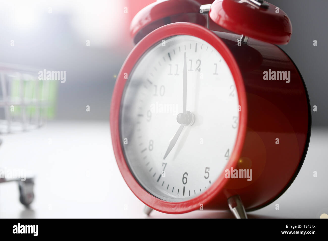 Alarm Clock Set Seven Clock Stock Photos & Alarm Clock Set Seven Clock ...