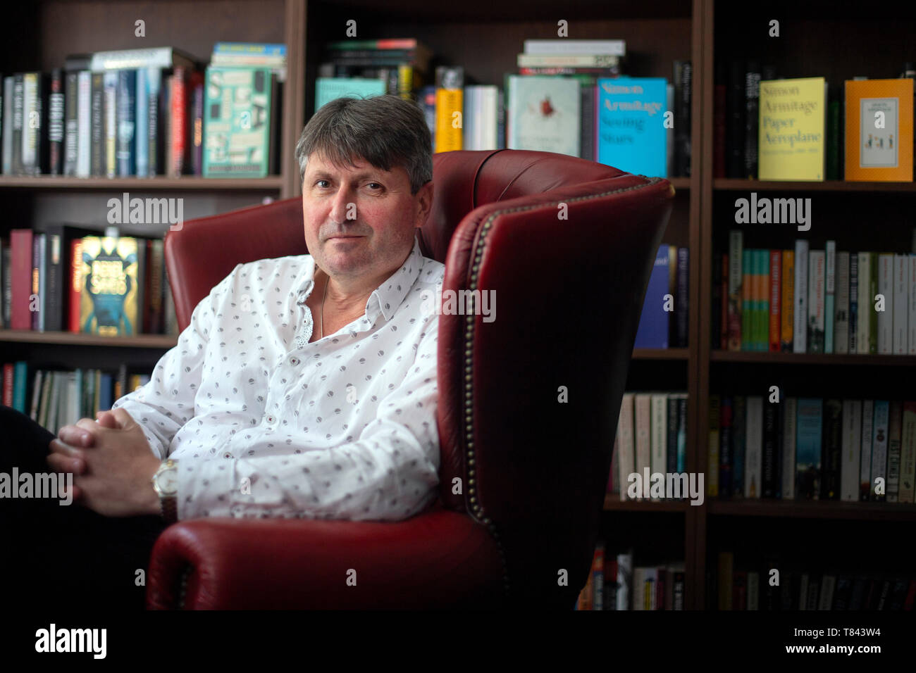Embargoed to 2200 Friday May 10 Simon Armitage who has been announced ...