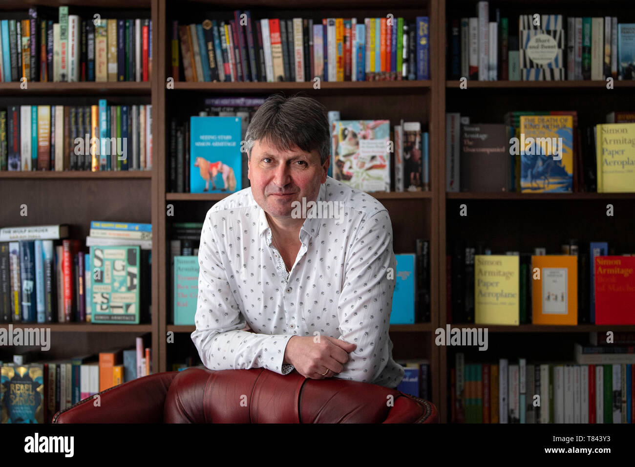 Embargoed to 2200 Friday May 10 Simon Armitage who has been announced ...
