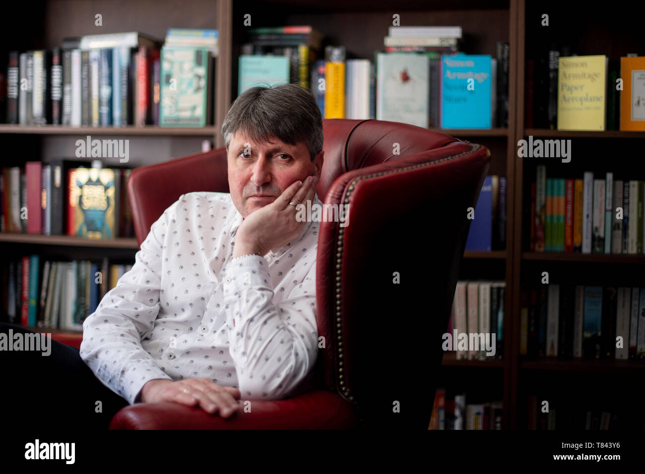 Embargoed to 2200 Friday May 10 Simon Armitage who has been announced ...