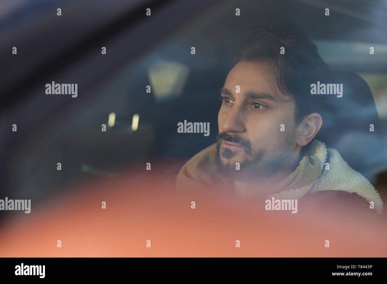 Car driving up behind hi-res stock photography and images - Alamy