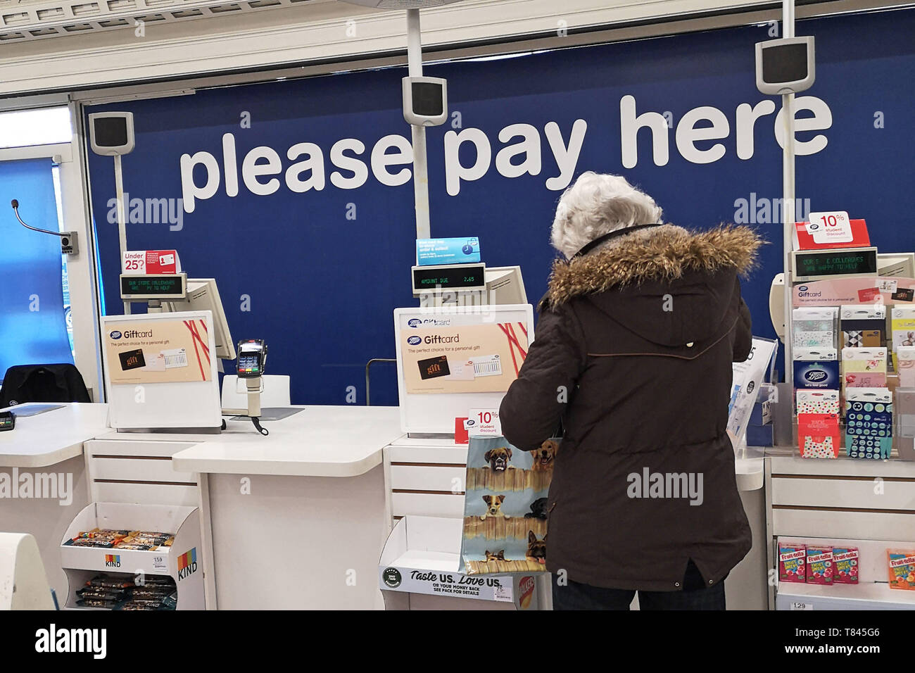 Boots pharmacy checkout hi-res stock photography and images - Alamy