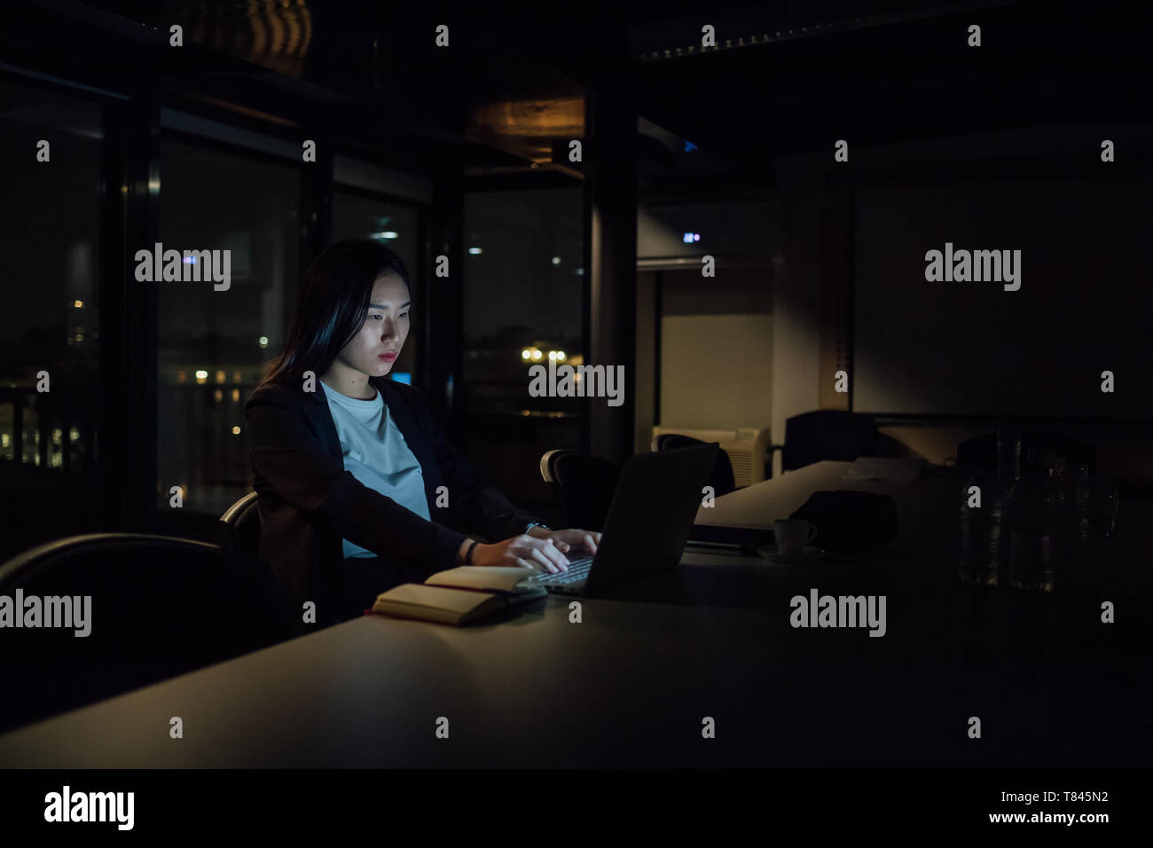 Night typing hi-res stock photography and images - Alamy